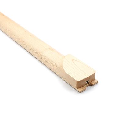 Cina 6 corde Acero Jazz Bass Chitarra collo 24 Fret Finitura satinata Chitarra elettrica collo sostitutivo in vendita