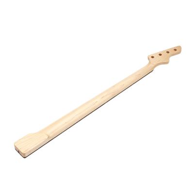 Cina 4 corde 24 fretti Jass Bass Guitar Neck 33.77 Inch Rosewood Maple Wood Satin Finish in vendita