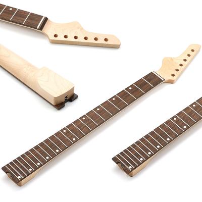 Cina 6 corde Fretboard in legno di rosa Materiale 24 fretti Jass Bass Chitarra collo 26,37 pollici in vendita