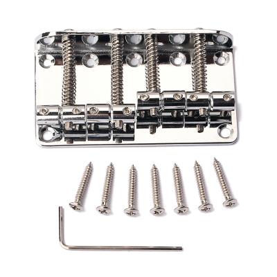 Cina 4 corde Vintage Style Bass Bridge per chitarra elettrica 3.39