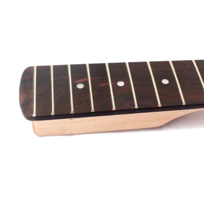 中国 Bass Guitar Neck Maple 21 Frets With White Dot Inlay 34.33 Inch Replacement Guitar Neck 販売のため