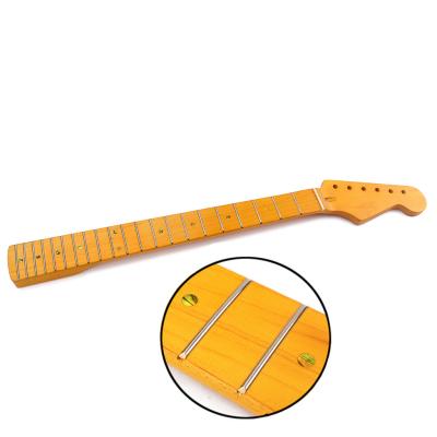 China Matte finish Electric Guitar Neck 21 Fret Fender Stratocaster Maple Neck abalone shell Te koop