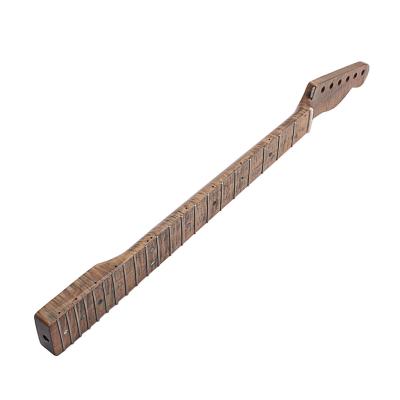 中国 Canada Maple High Gloss Finish Guitar Neck For Telecaster Electric Guitar 21 frets 販売のため