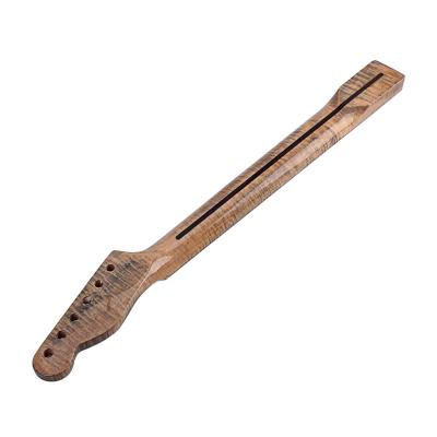 中国 Canada Maple High Gloss Finish Guitar Neck For Telecaster Electric Guitar 21 frets 販売のため