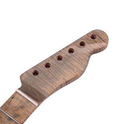 中国 Canada Maple High Gloss Finish Guitar Neck For Telecaster Electric Guitar 21 frets 販売のため
