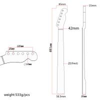 China Maple Wood Guitar Neck Replacement for sale
