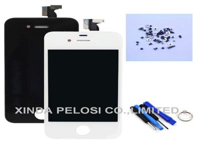 Cina Lo schermo LCD 3,5 del telefono dell'iPhone 4 originale di 100% misura il materiale in pollici di IPS/TFT del pixel 960x640 in vendita