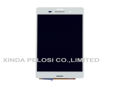 China Sony Xperia Z3 Phone LCD Screen Replacement With TFT Material Pixel Glass for sale