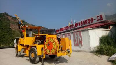 Cina 0-12m Tonnellato completamente idraulico Jumbos Anchor Rod Perforazione macchina per il supporto del tunnel in vendita