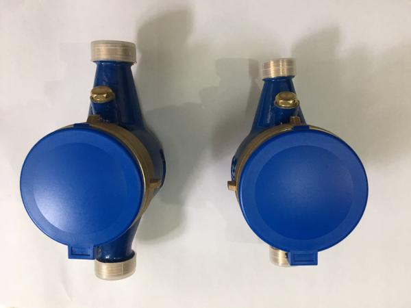 Quality Factory Direct Sale High Quality Brass Body Domestic Water Meter Horizontal for sale