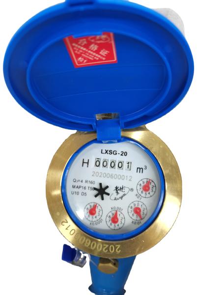 Quality Multi Jet Residential Dry Type Cold Water Meter DN20 Conventional Water Meter for sale