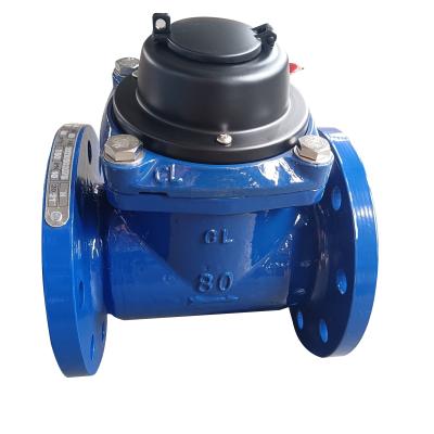 China Dry Dial Horizontal  Woltmann Removable Measuring Unit Cold Water Meter Factory Directly Supply Price for sale
