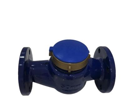 China Woltmann Water Meter Detachable Horizontal Wet Type Cast Iron OEM Customizable for sale