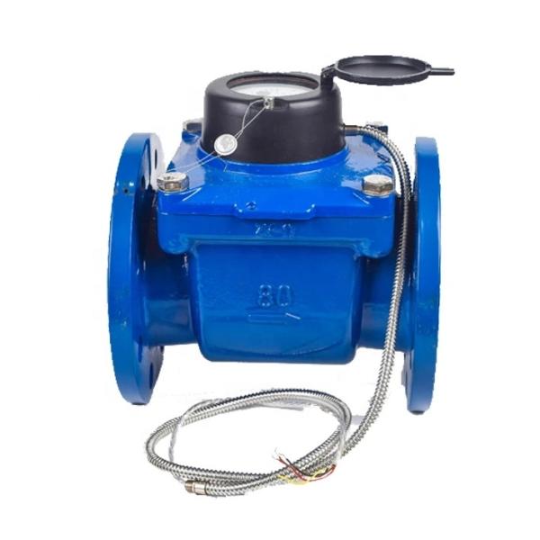 Quality DN50 Horizontal Woltmann Dry Type Photoelectric Direct Reading Cold Water Meter for sale