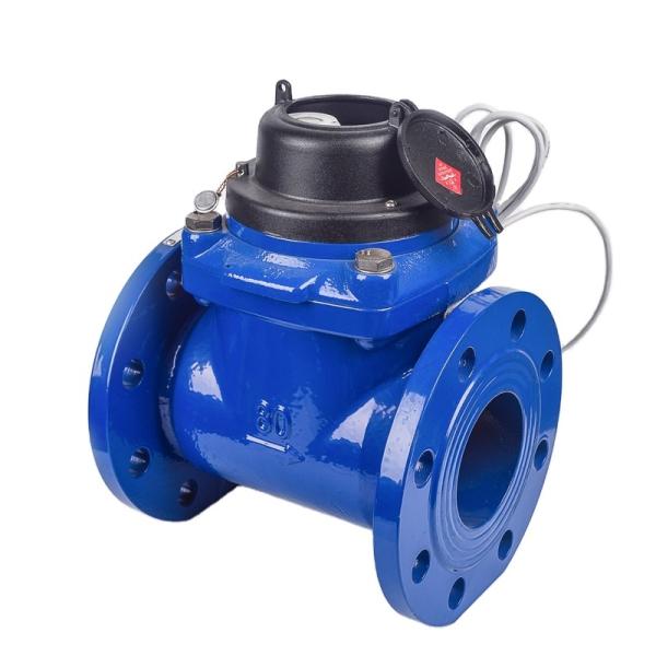 Quality DN50 Horizontal Woltmann Dry Type Photoelectric Direct Reading Cold Water Meter for sale
