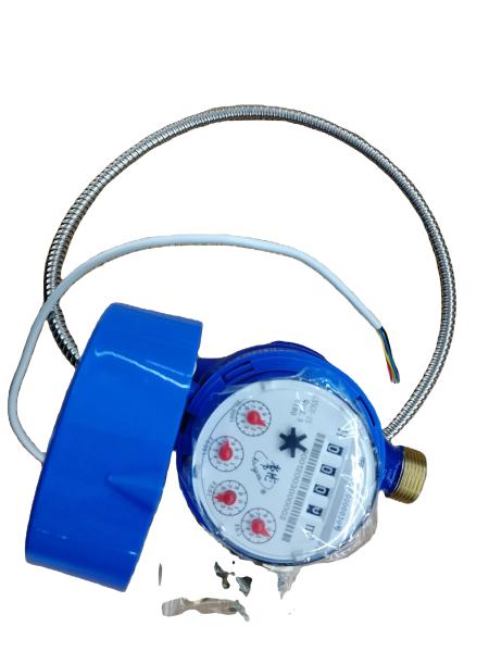 Quality RS485 Modbus Water Meter Cast Iron Brass Body Dry Type Woltmann Type Manufacture for sale