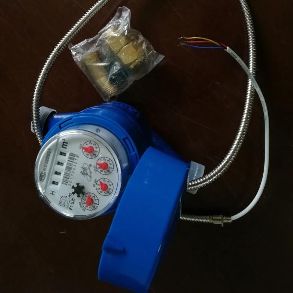 Quality RS485 Modbus Water Meter Cast Iron Brass Body Dry Type Woltmann Type Manufacture for sale