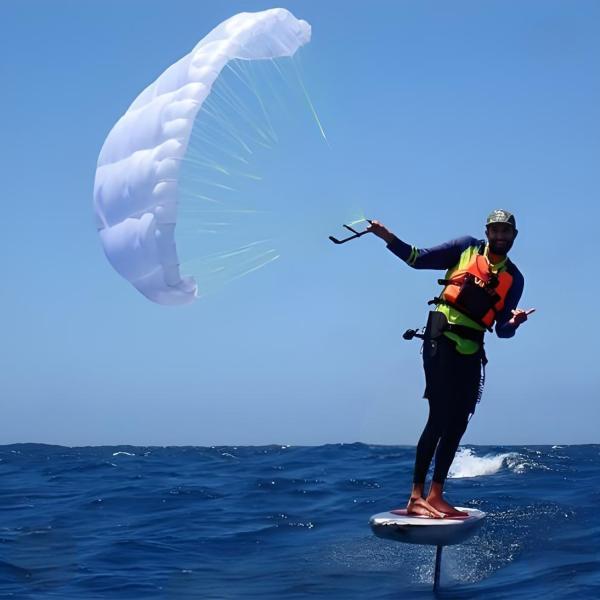 Quality Beginner Friendly Parawings 280 X 130cm Skateboard Teaching Kitesurf Pump for sale