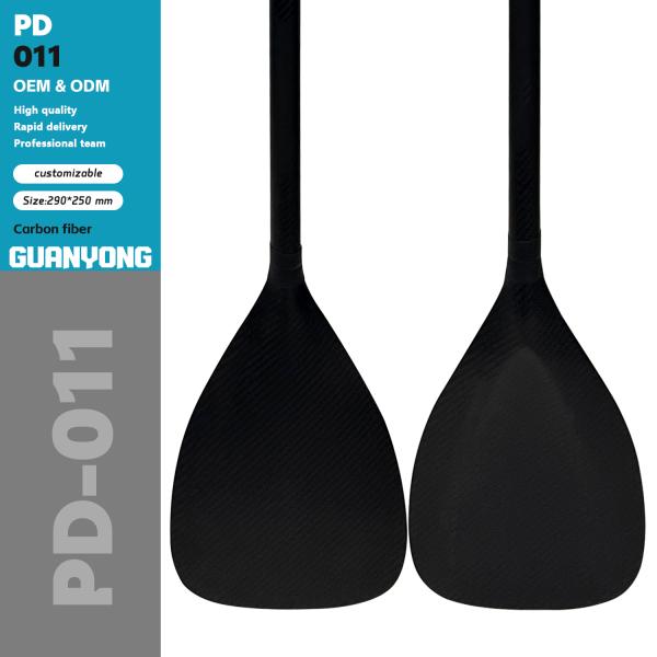 Quality 2 3 Sections Carbon Paddle Downwind SUP Stand Up Paddle Carbon Ultra Light for sale