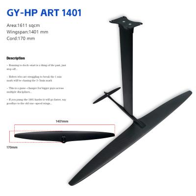 China New Surf Foil ART 1401 HM Carbon Foils Water Sports Wingfoil Foil Board Surfing Hydrofoil for sale