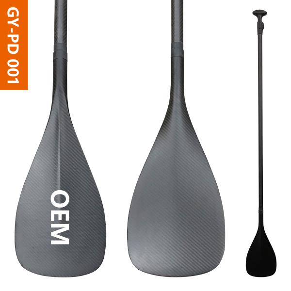 Quality Dragon Boat Carbon Paddle  Wing Paddles Canoe Kayak SUP For Water Surfing 450mm for sale