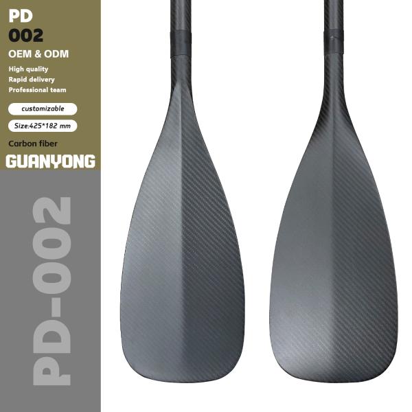 Quality Fixed Carbon Paddle Kayak Paddle For Canoe Finishing Kayak SUP Paddle for sale