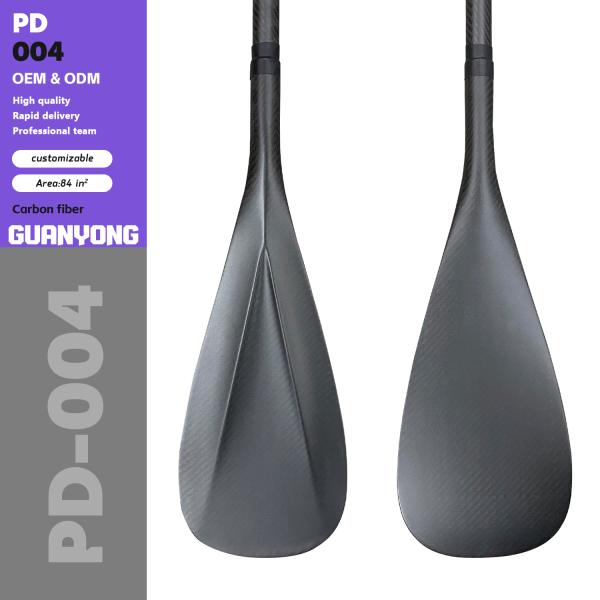 Quality Customizable Logo Sup Paddle Board Lightweight 9kg 2 Piece Carbon Sup Paddle for sale