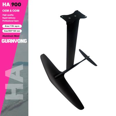 China HA 900mm Carbon Hydrofoil Front Wing Wing Foil Small Waves SUP Pumping Lightweight Surf Foil for sale