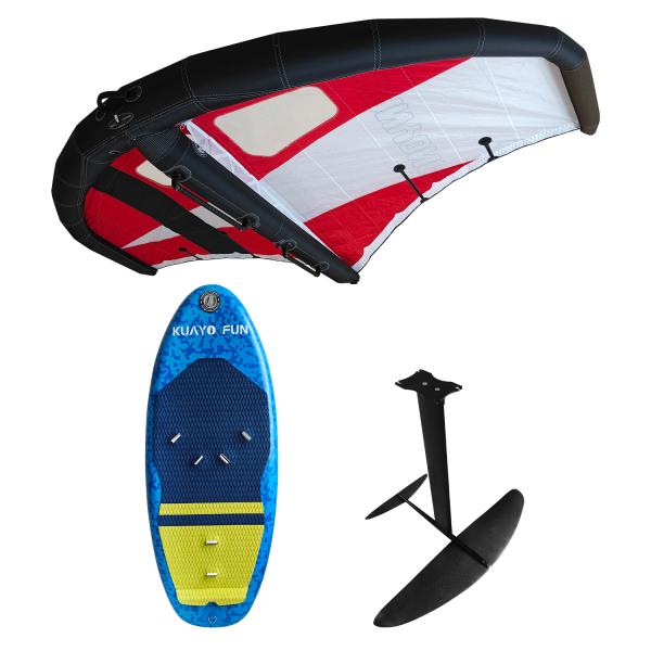 Quality 3 In 1 Wing Foils Set Waterplay Surfing Inflatable Hydrofoil Board For Beginner for sale