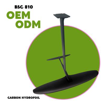 China BSC 810 Carbon Hydrofoil System Surf Foil Stable Lift Wing Foil Complete Set for sale