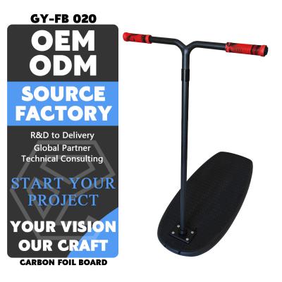 China New Water Scooter Handle Carbon 96cm Pump Foil Scooter Hydrofoil Board for Surfing for sale