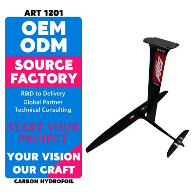 China Axis Art Pro 1201 UHM 80 Carbon Mast Kite Surfing Boat Fishing Wing Efoil Wingfoil Pump Foil Water Play for Surfboard Hydrofoil for sale