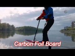 portable full carbon fiber surfboard 96cm red sup board unisex  hydrofoil systems