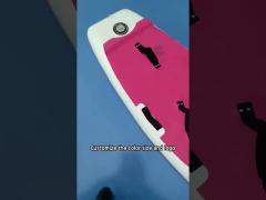 customizable pvc inflatable surfboard  carbon fiber rigid paddle board for kit foil