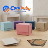 China Luxury Custom Deck Box PU Leather 3.95inch Mtg Multi Deck Box for sale