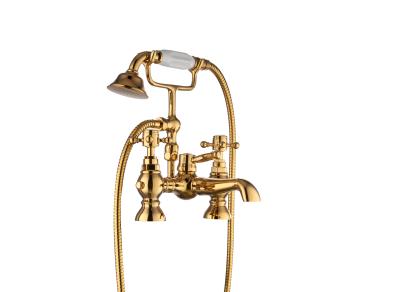 China Classical Double Handle Bath Shower Mixer With 3 Years Warranty for sale
