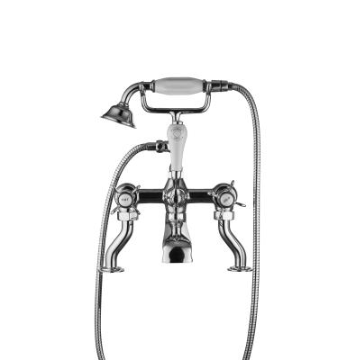 China Classical Double Handle Bath Shower Mixer With 3 Years Warranty for sale