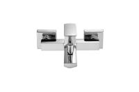 China Single Handle Bath Mixer Wall Type Ceramic Valve Core Material T2031 for sale