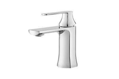 中国 シングルレバー 現代のブラス バスルーム ミキサー タップ モノブロック クロム 販売のため