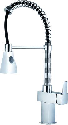 中国 シングルレッサー 春 現代のキッチン ミキサー タップ シングルホール 耐久性 販売のため