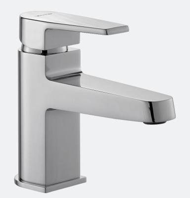 中国 Modern Chrome Finish Brass Basin Mixer Faucet For Bathroom T7062W 販売のため