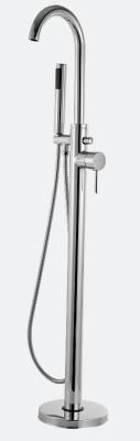 Cina Brass Material Floor Standing Bath / Shower Mixer For Bathroom T8000M in vendita