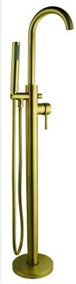 Cina Brass Material Floor Standing Bath / Shower Mixer For Bathroom T8000M in vendita