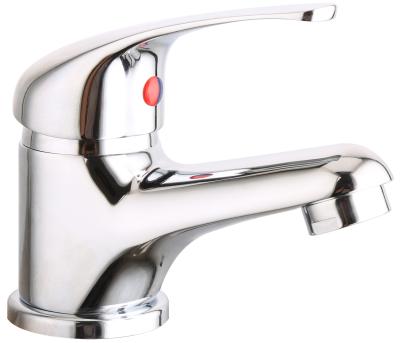 中国 Chrome Finish Basin Mixer Faucet With Modern Style For Bath T8022MW 販売のため
