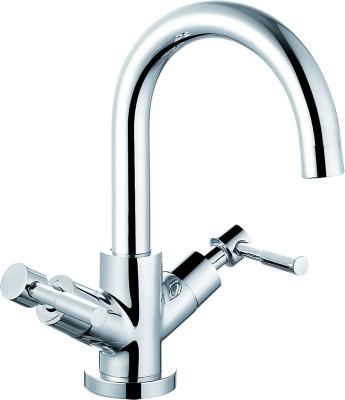 中国 Modern Style Chrome Finish Basin Mixer Faucet For Bathroom T80551 販売のため