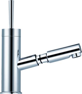 중국 Water Pressure Adjustable Basin Mixer Faucet with Chrome Finish T8076 판매용