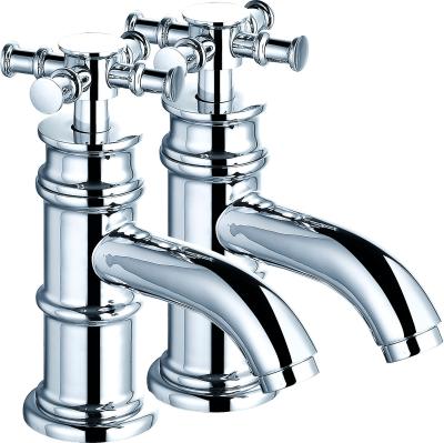 Cina Faucet di mixaggio per bagno a cromo elegante con apparecchiature in ottone lucidato T8345 in vendita