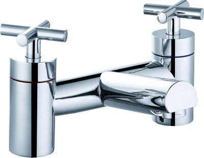 중국 스타일리시 크롬 완성 된 청동 용기 믹서 펌프 듀얼 핸들 T8204C 판매용