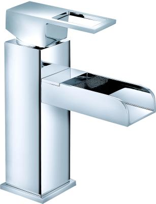 中国 耐久的で現代的な浴室のための青銅の盆水ミキサーの水槽 T8442BW 販売のため