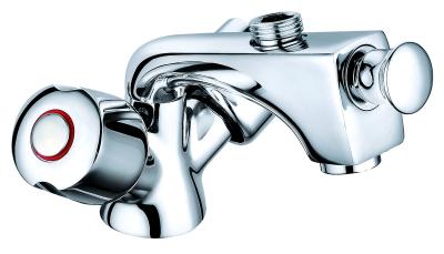 中国 モダンスタイルの銅盆ミキサーの水槽 陶磁バルブタイプT8464 販売のため